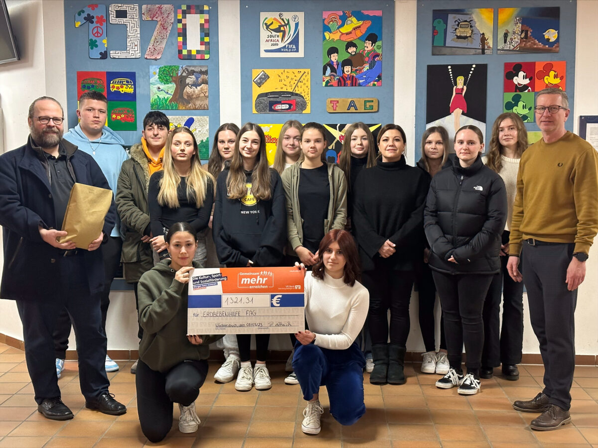 Spendenaktion an der Friedrich-August-Genth Schule - FAG Schule Wächtersbach